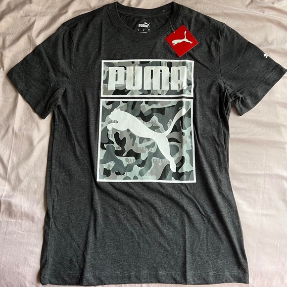 Puma | Shirts | Puma Camouflage Tshirt | Poshmark